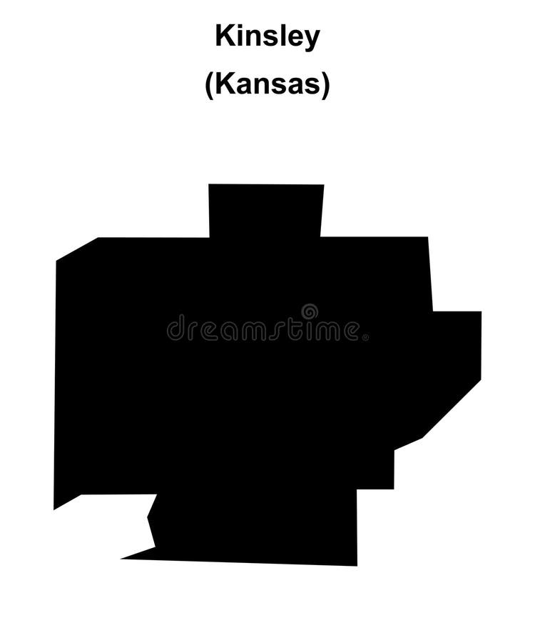 Mapa Del Esquema De Kinsley Ilustración del Vector - Ilustración de ...