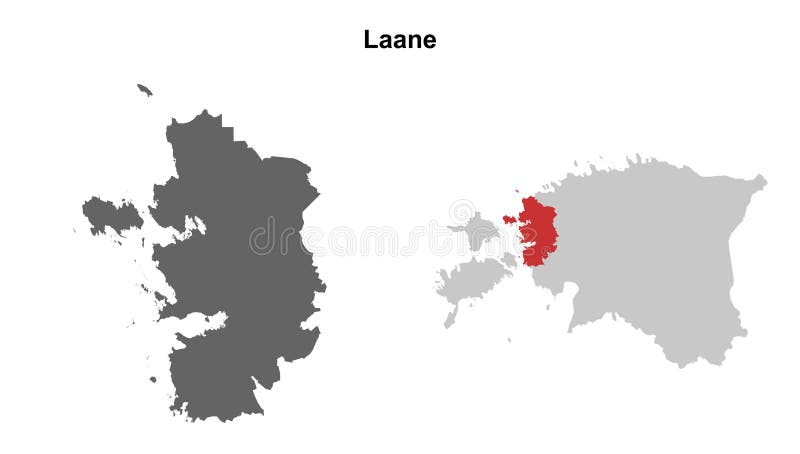 Mapa del esquema de Laane ilustración del vector. Ilustración de vector ...