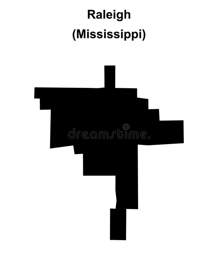 Mapa Del Esquema De Raleigh Ilustración del Vector - Ilustración de ...