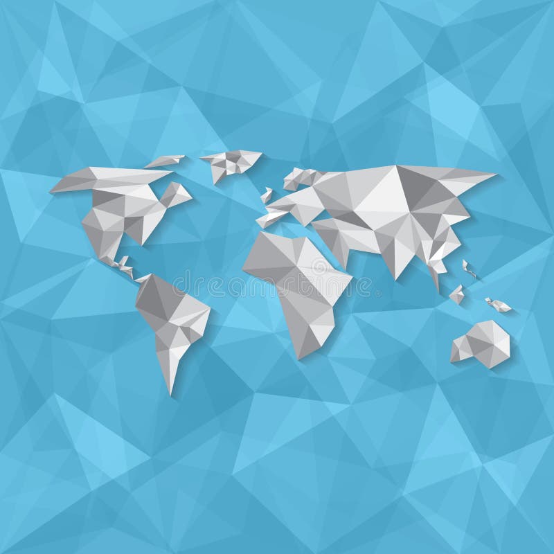 Mapa Del Mundo Del Vector Con Los Elementos Infographic. Ilustración ...