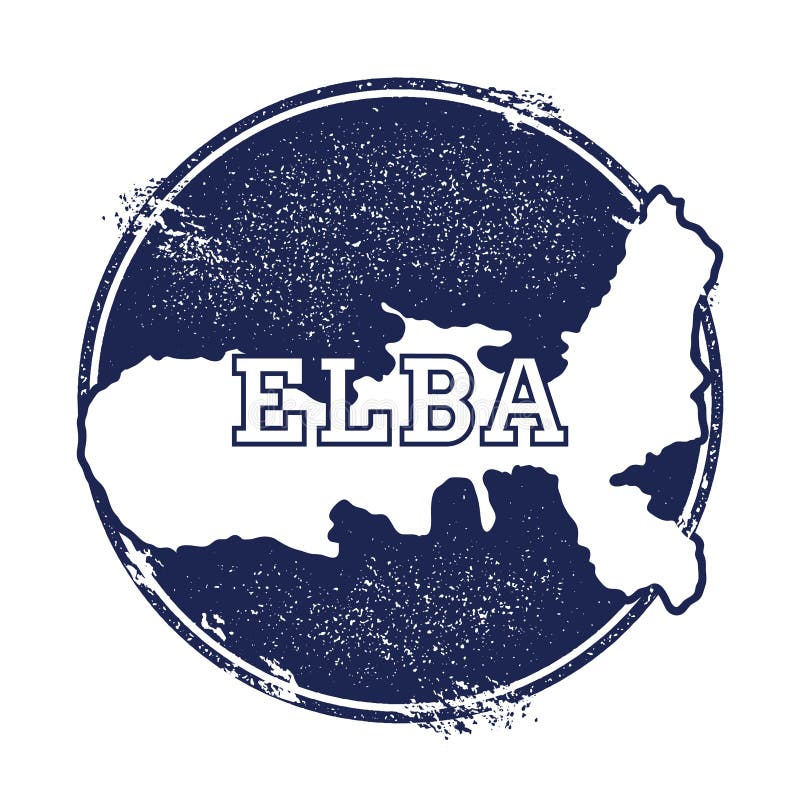 Insignia elba. ilustración del vector. Ilustración de arte - 218276577
