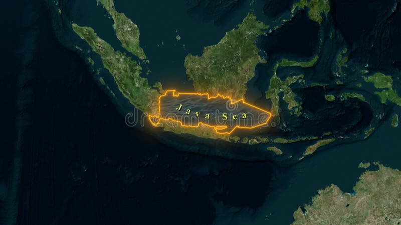 Mapa do mar java video estoque. Vídeo de governo, movimento - 294265421