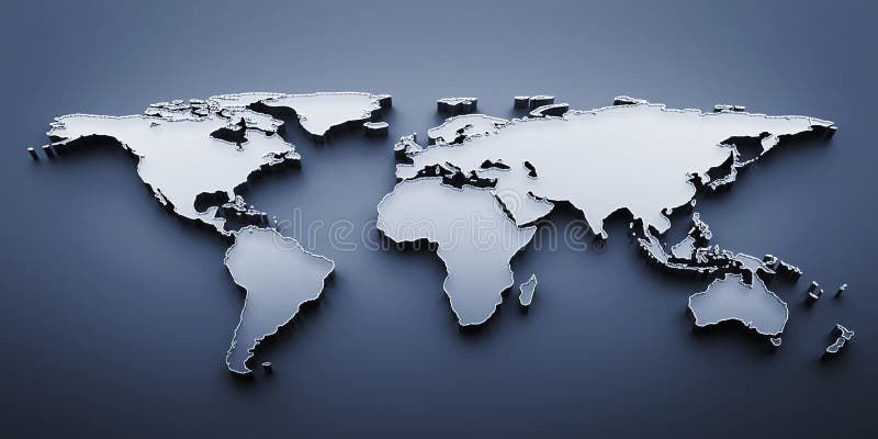 Mapa do mundo ilustração stock. Ilustração de mundo, curso - 32926680