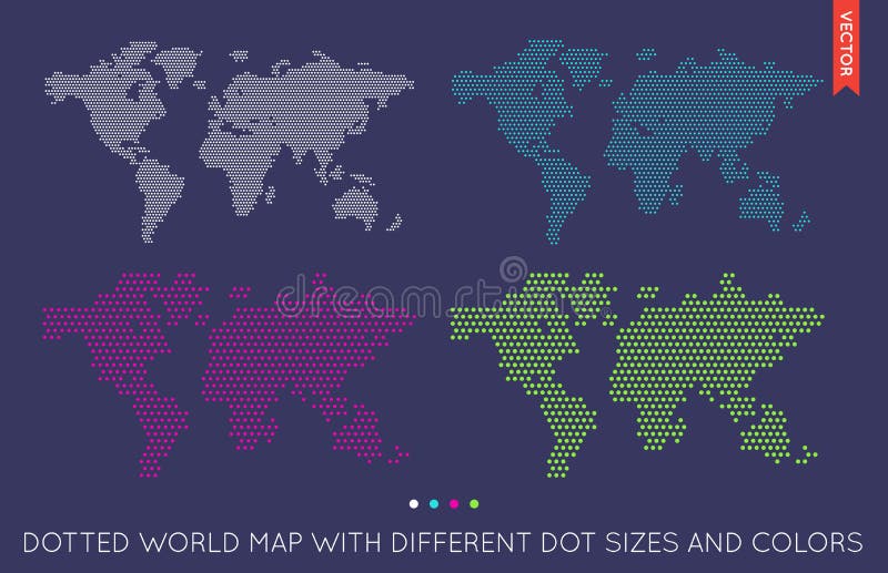 Mapa Do Mundo Liso Infographic Do Vetor Mapa Do Mundo Ilustração do ...
