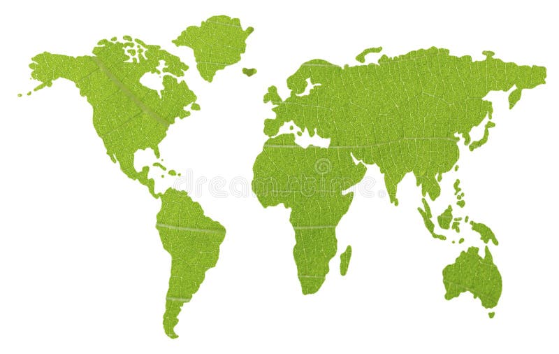 Mapa global verde imagem de stock. Imagem de isolado - 26499663
