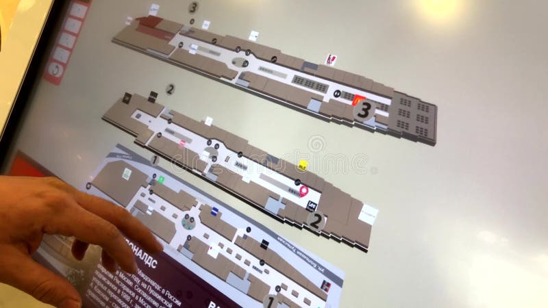 Mapa Interactivo Del Centro Comercial, Plan De Piso Almacen De Video ...