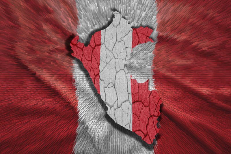 Mapa peruano ilustração stock. Ilustração de naturalizado - 102839786