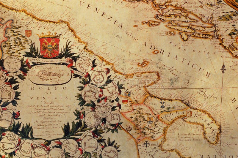 Mapa velho foto de stock. Imagem de original, cartaz, antiguidade - 2671140