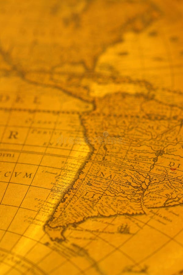 Mapa viejo C imagen de archivo. Imagen de antigüedad - 34538413