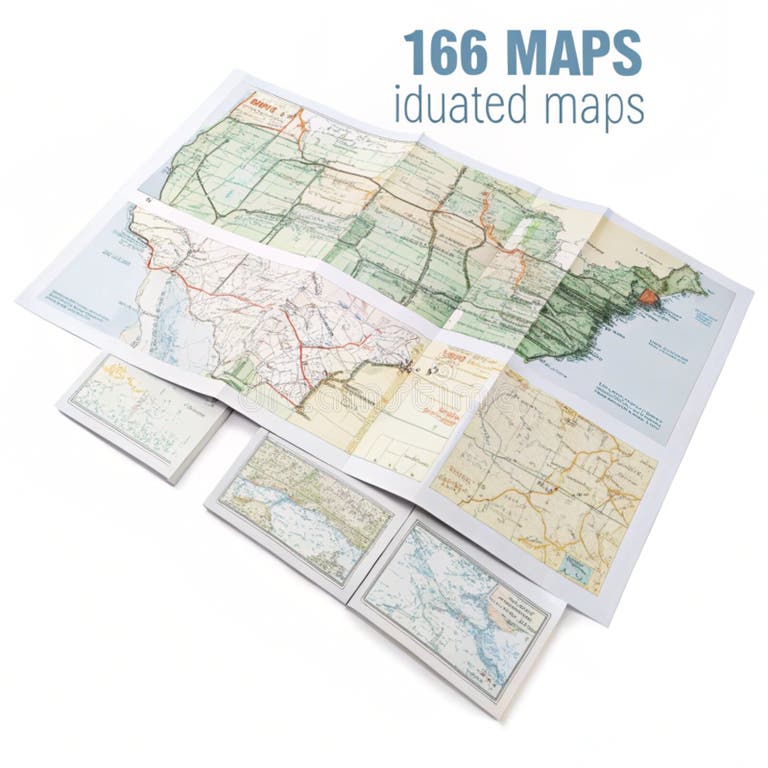 Mapas Isolados Em Fundo Transparente Ilustração Stock - Ilustração de ...