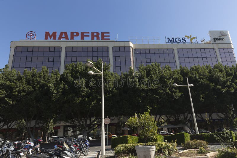Mapfre Building in Valencia Editorial Stock Photo - Image of building ...