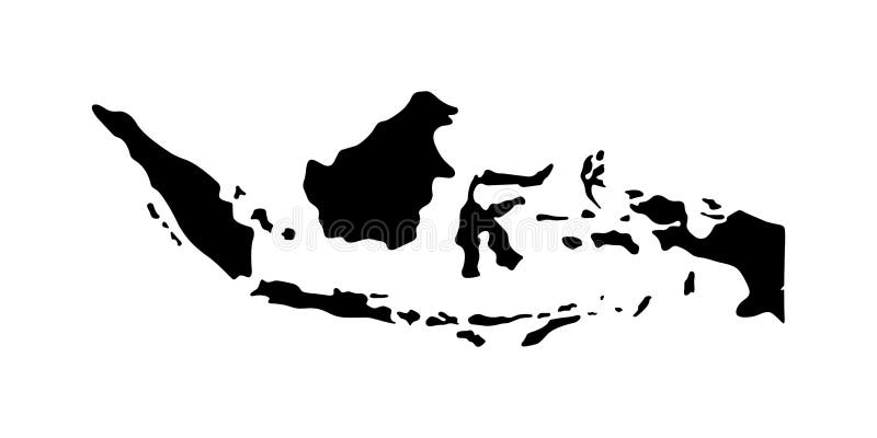 Indonesia Map Stock Vector Illustration Of Indonesian 269642457