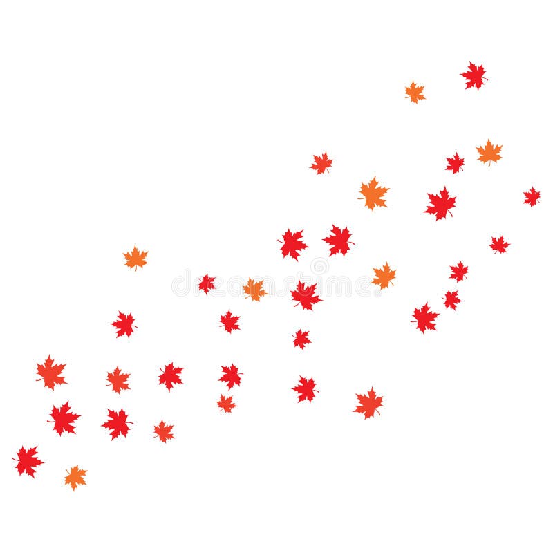 Maple Leaf Background Vector Illustration Stock Vector - Illustration ...