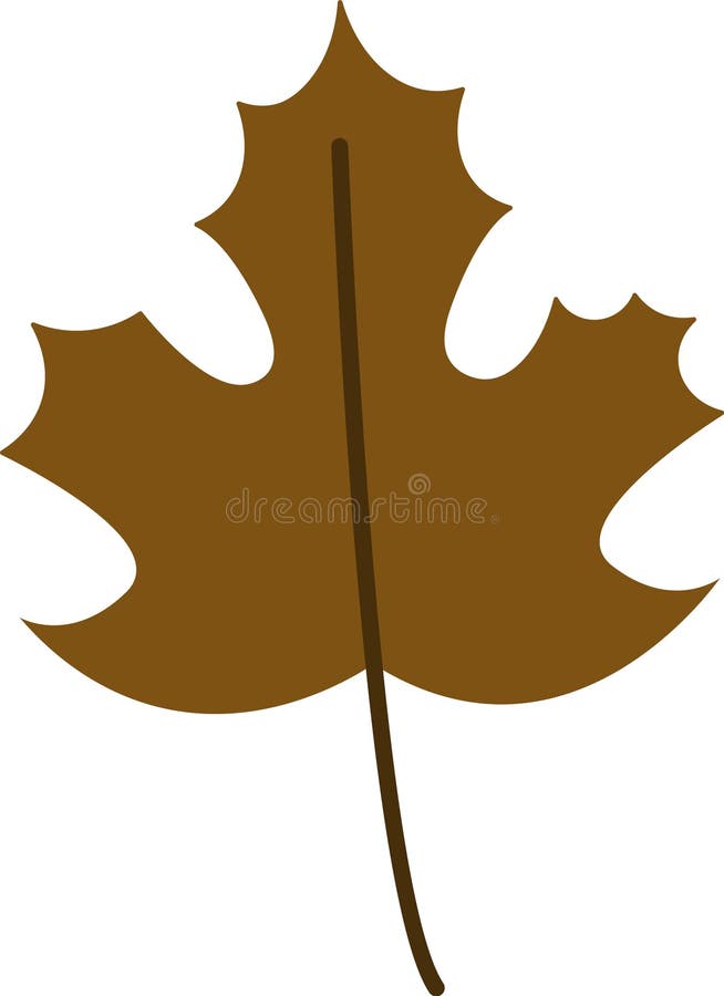 Maple Leaf Cartoon stock vector. Illustration of plant - 393697258