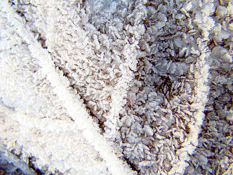 Maple Leaf Covered with a Frost 2. Stock Image - Image of natural, leaf ...