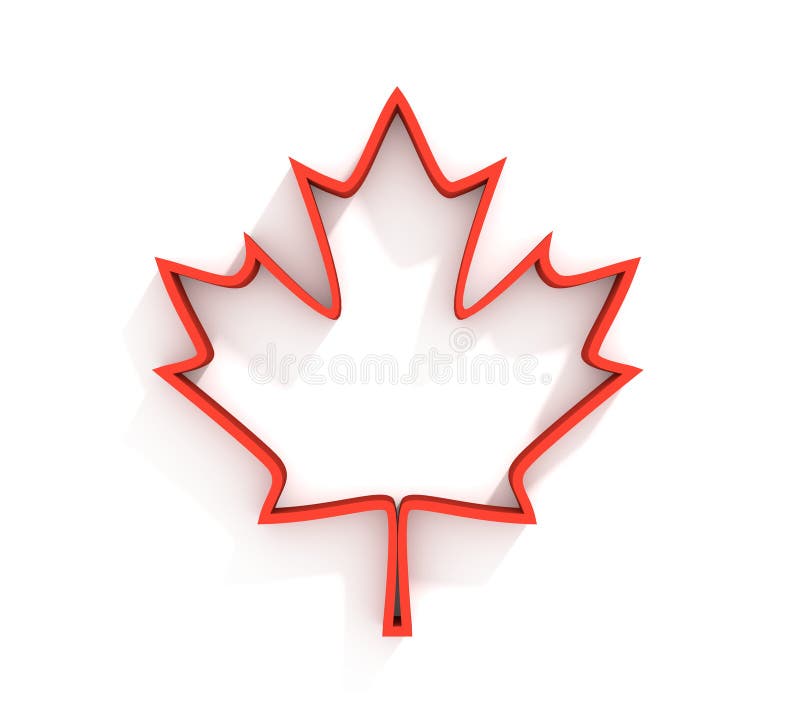 Maple leaf icon stock illustration. Illustration of patriotism - 189984839