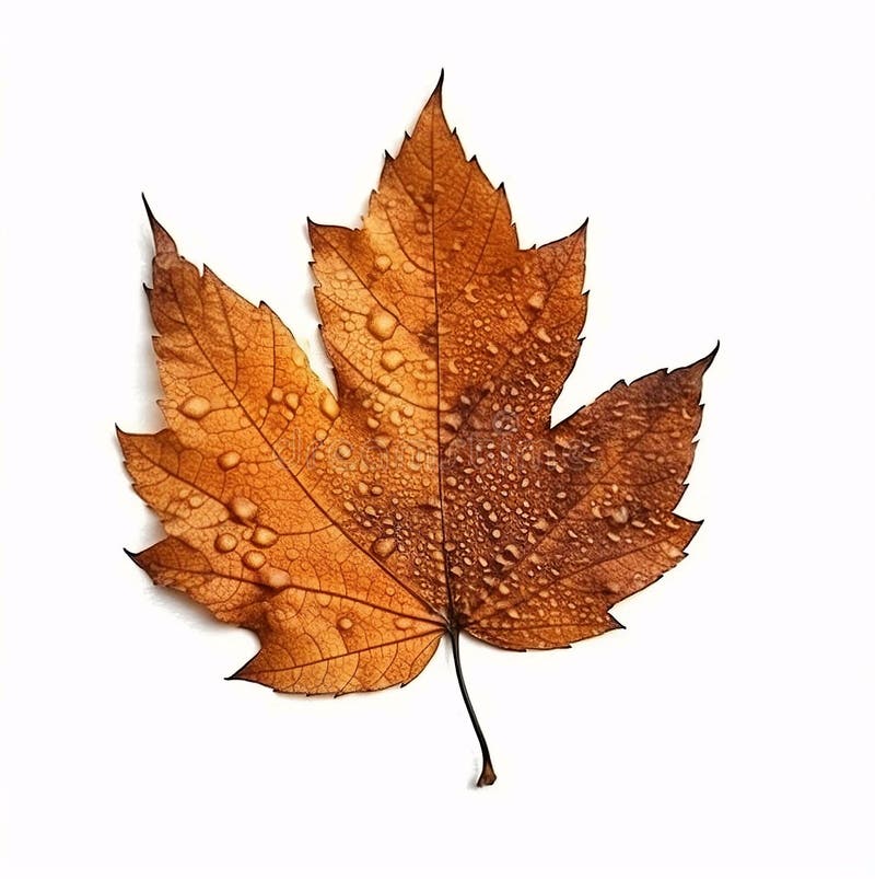 Maple Leaf Isolated on White Red Maple Leaf Autumn Maple Leaf Stock ...