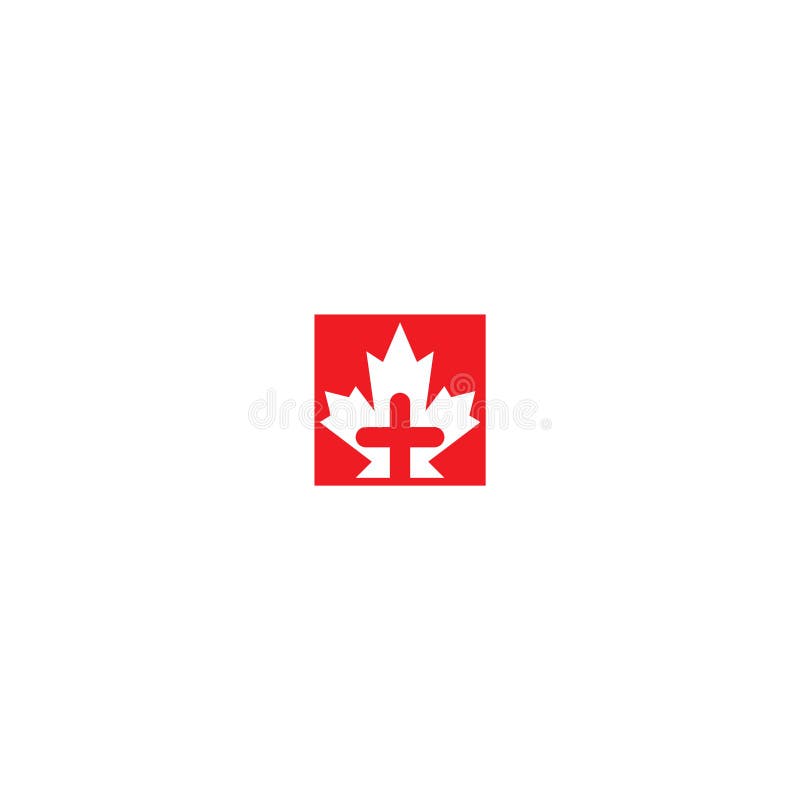 Maple Leaf Medical Pharmacy Logo Icon Stock Illustration - Illustration ...