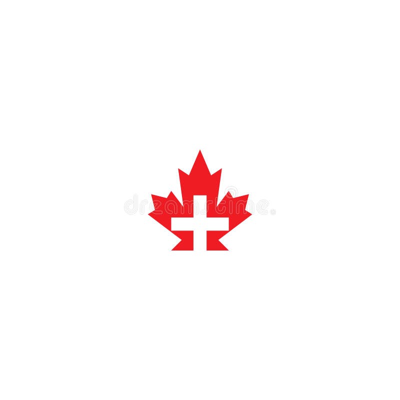 Maple Leaf Medical Pharmacy Logo Icon Stock Illustration - Illustration ...