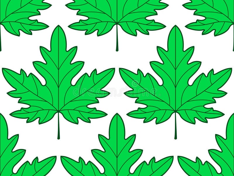 Maple leaf pattern stock vector. Illustration of maple - 85762560