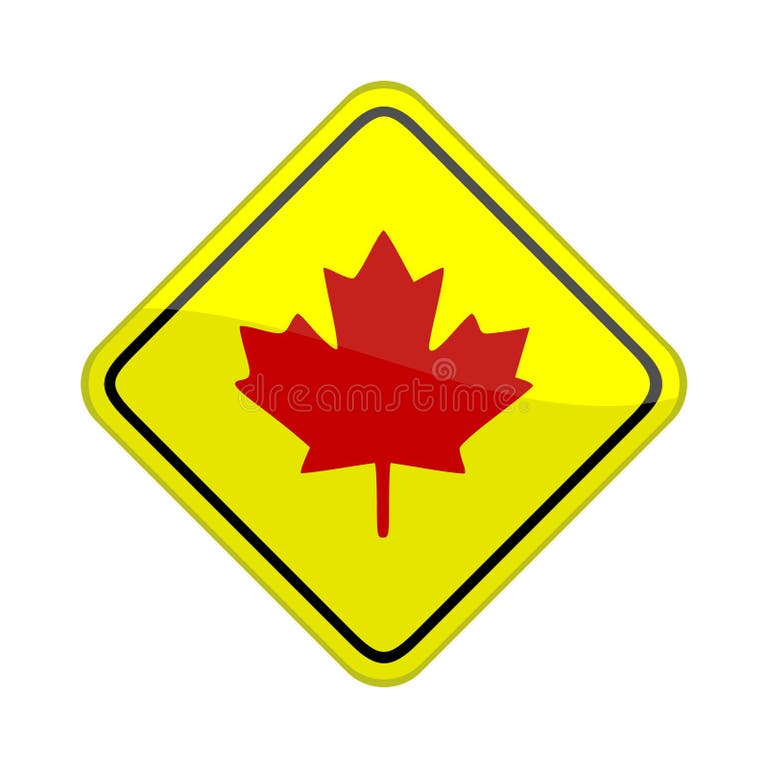 Maple Leaf Sign Stock Illustrations – 40,896 Maple Leaf Sign Stock ...