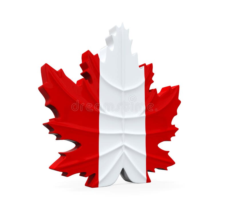 Maple Leaf Symbol stock illustration. Illustration of isolated - 34383998