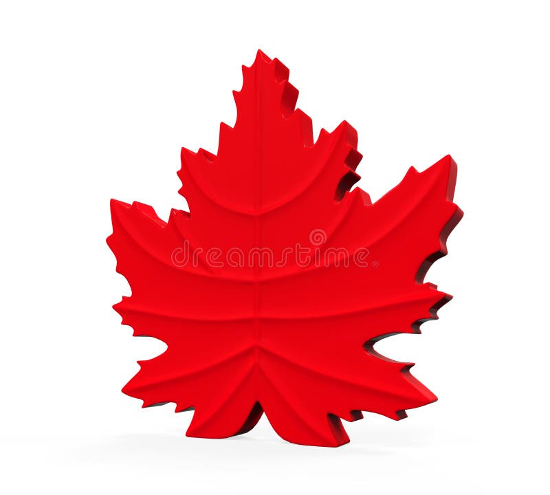 Maple Leaf Symbol stock illustration. Illustration of isolated - 34383998