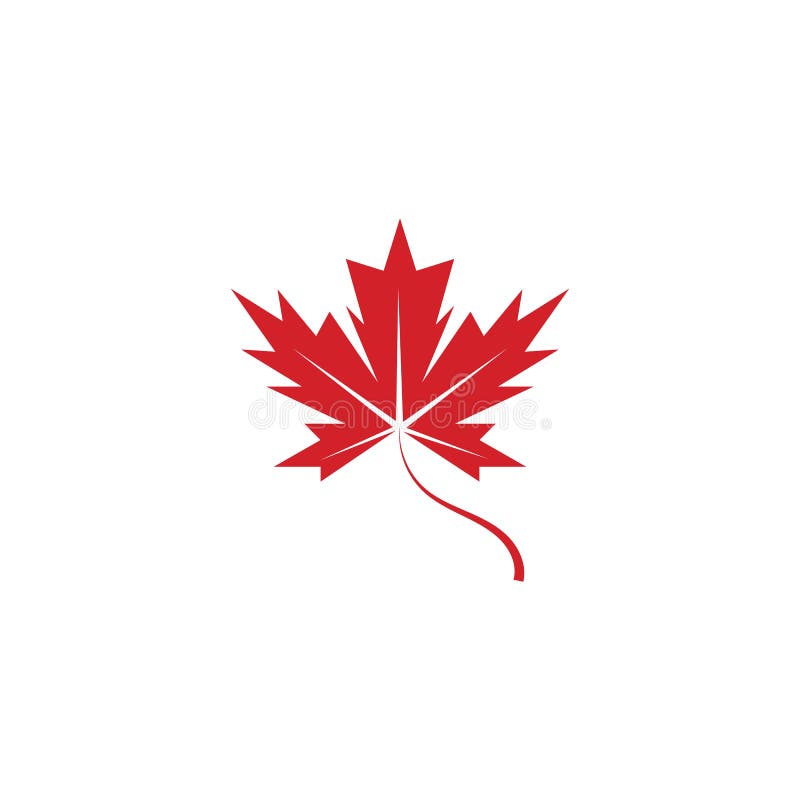 Maple Leaf Vector Icon. Maple Leaf Vector Illustration Stock Vector ...