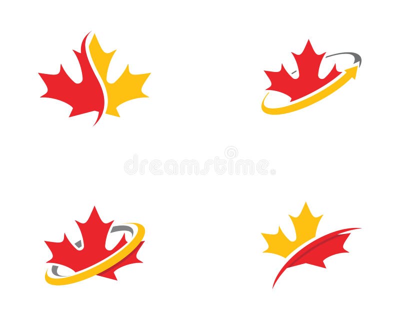 Half Maple Leaf Stock Illustrations – 221 Half Maple Leaf Stock ...