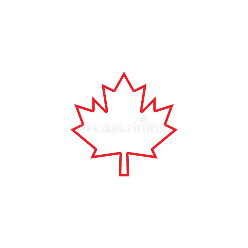 Maple Leaf Vector Illustration Stock Vector - Illustration of natural ...