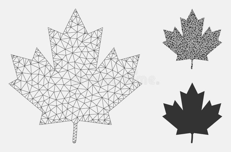 Maple Leaf Canada Triangle Stock Illustrations – 177 Maple Leaf Canada ...