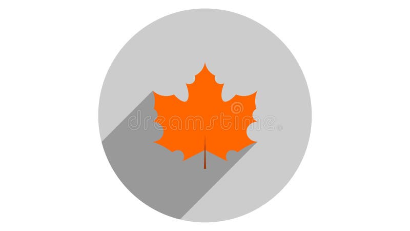 Maple Leave Icon Vector Design Stock Vector - Illustration of country ...