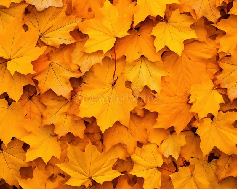 The Maple Leaves Background Texture is a Bitmap. Stock Illustration - Illustration of abstract ...