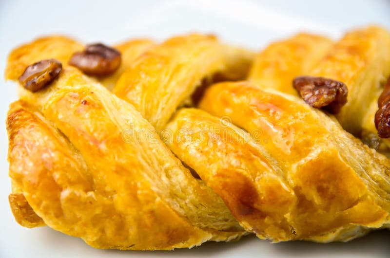 Maple pecan pastries stock image. Image of sweet, glazed - 57115861