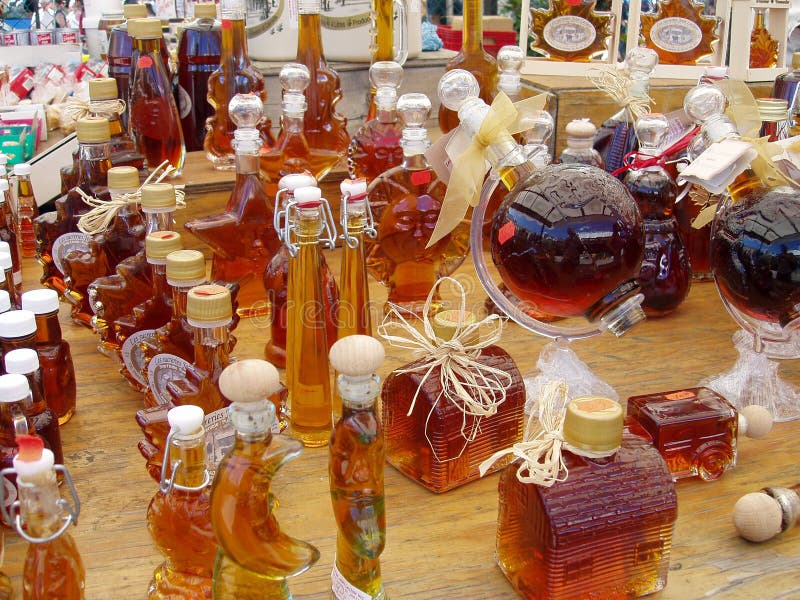 Maple Syrup stock photo. Image of gifts, stall, national - 829164