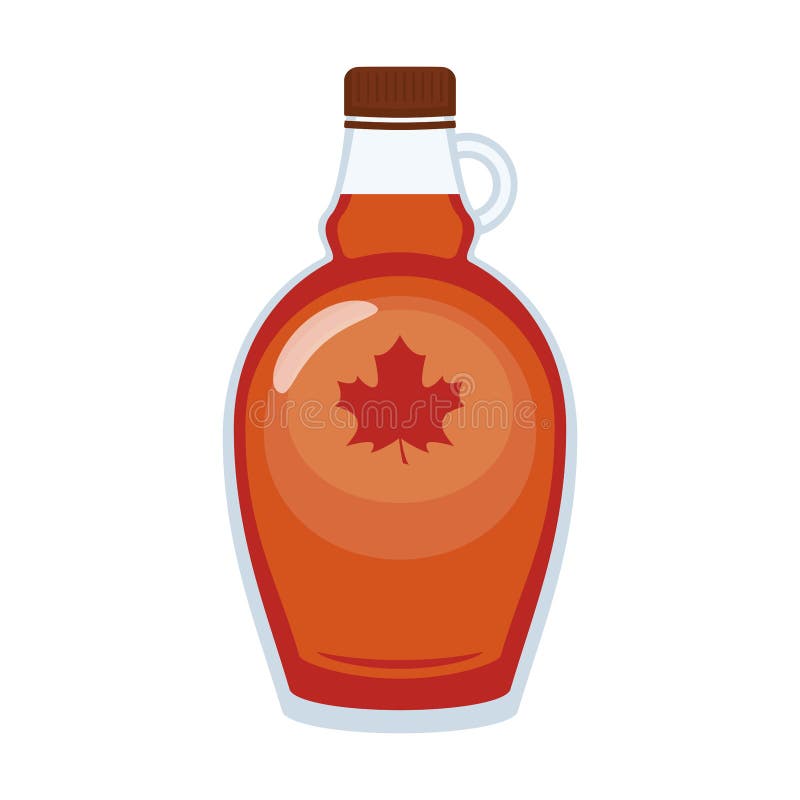 Maple Syrup Jar Stock Illustrations – 468 Maple Syrup Jar Stock ...