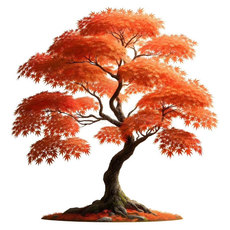 Maple tree stock photo. Illustration of produce, orange - 329813672