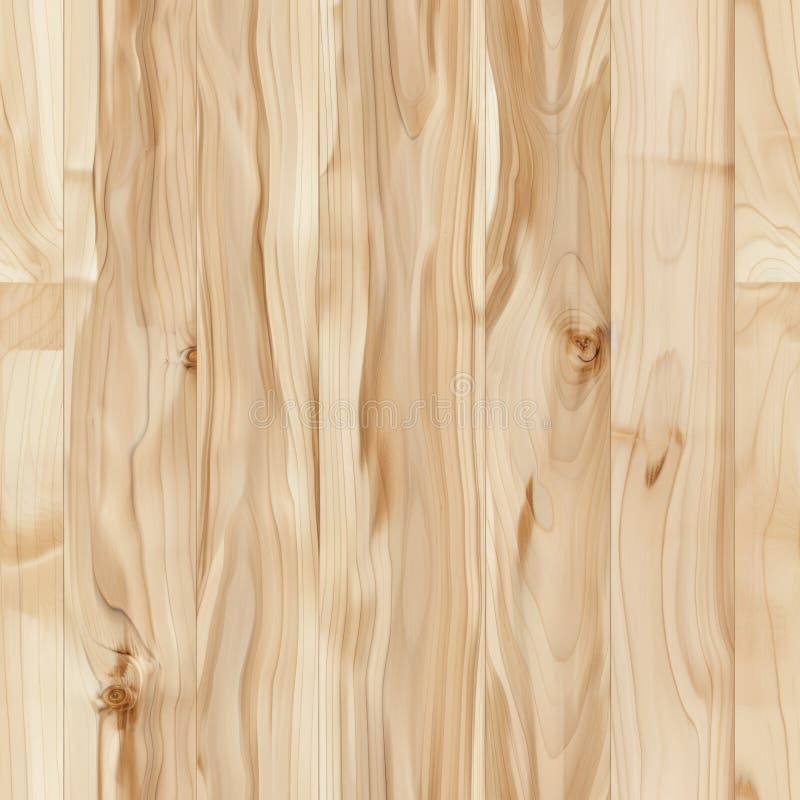Maple Wood Seamless Pattern, Wooden Texture Stock Illustration ...