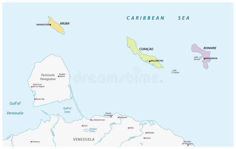 La Carta Della Mappa Dell'America Centrale Delle Isole Dei Caraibi ...