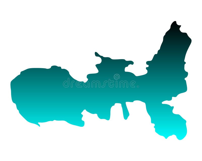 Mappa di Elba illustrazione vettoriale. Illustrazione di italia - 91789207
