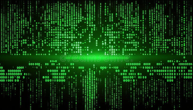 Mappa Digitale Con Codice a Matrice E Circuito Illustrazione di Stock ...