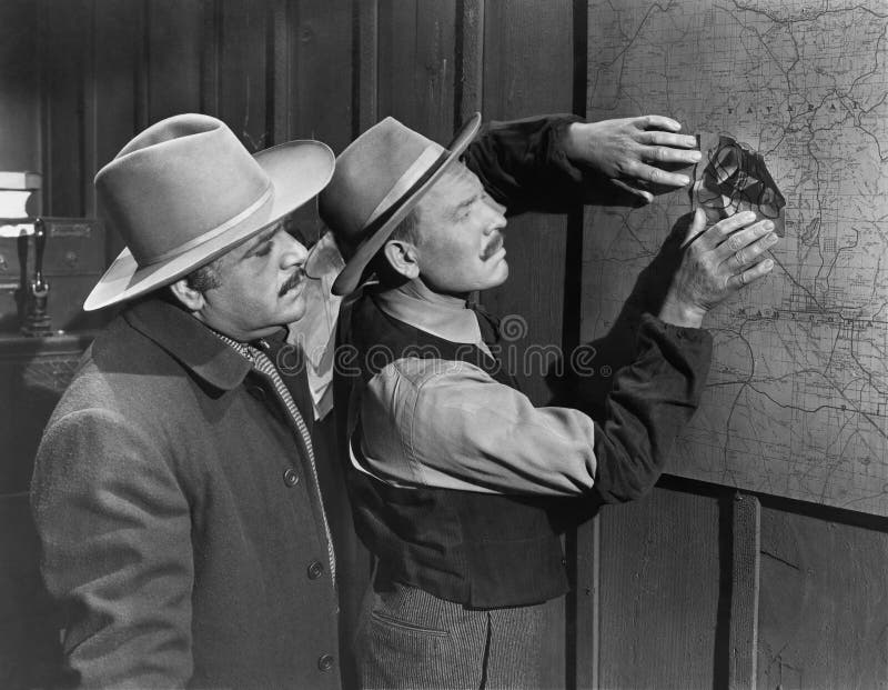 Mapped out stock image. Image of fashioned, examining - 51995641