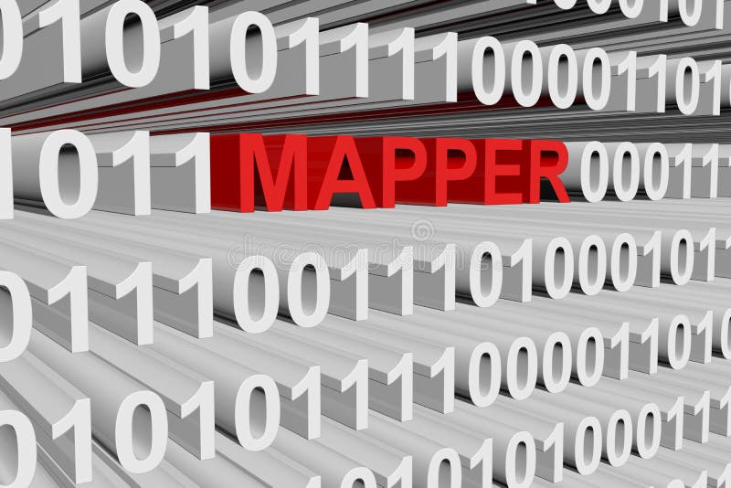 Mapper stock de ilustración. Ilustración de ordenador - 92665966