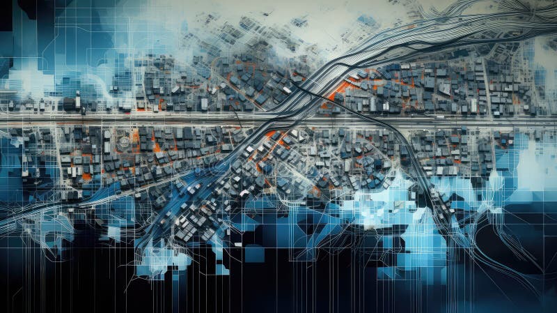 Mapping data layers stock image. Image of elevation - 362011875