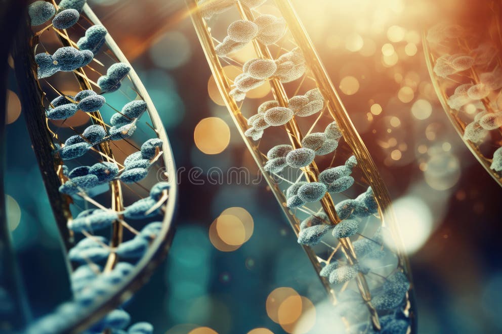 Mapping the Human Genome Illustration . AI Generated Stock Illustration ...