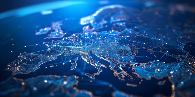 Mapping Tech Connectivity and Information Exchange in Western Europe ...