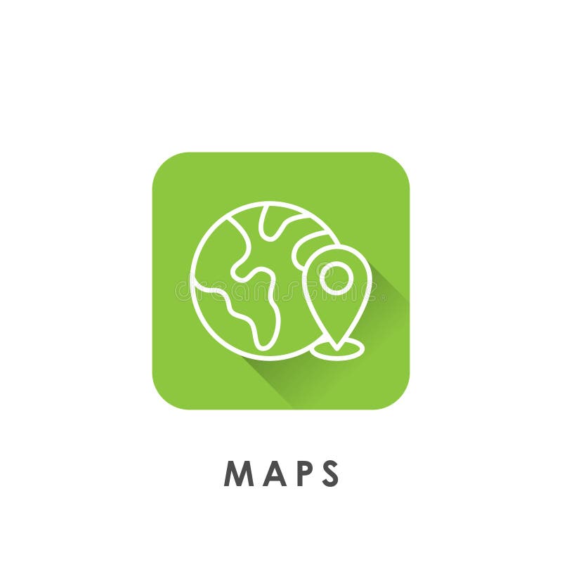 Maps. Maps Icon. Maps Vector. Maps Icon Vector. Maps Logo. Maps Symbol ...