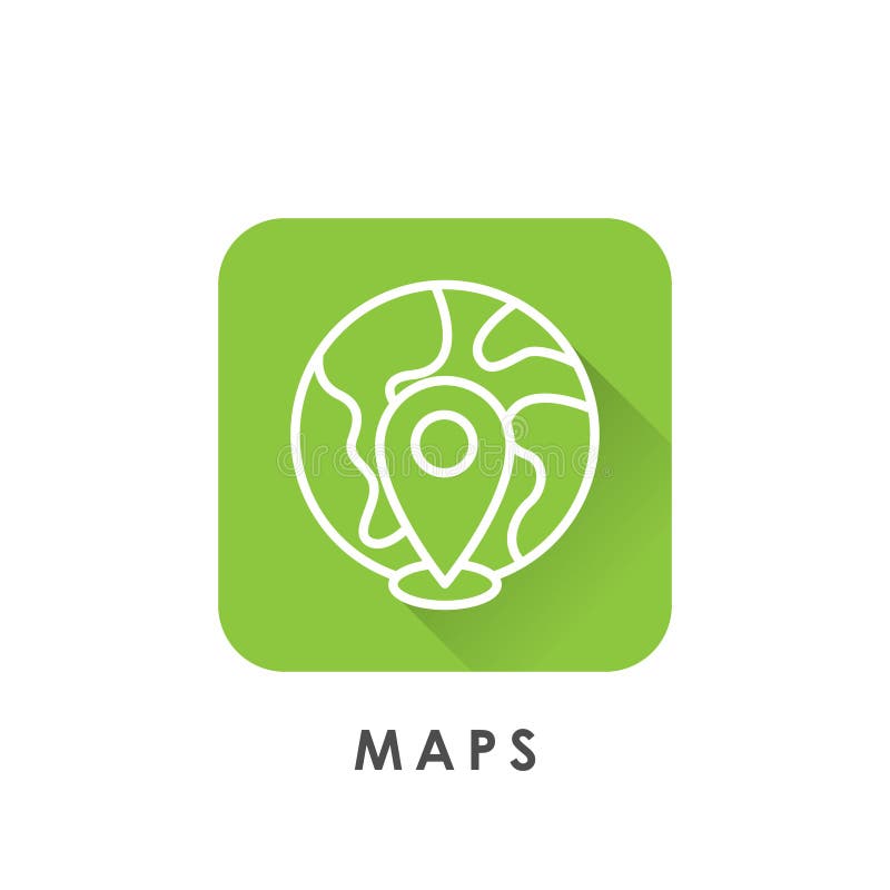 Maps. Maps Icon. Maps Vector. Maps Icon Vector. Maps Logo. Maps Symbol ...