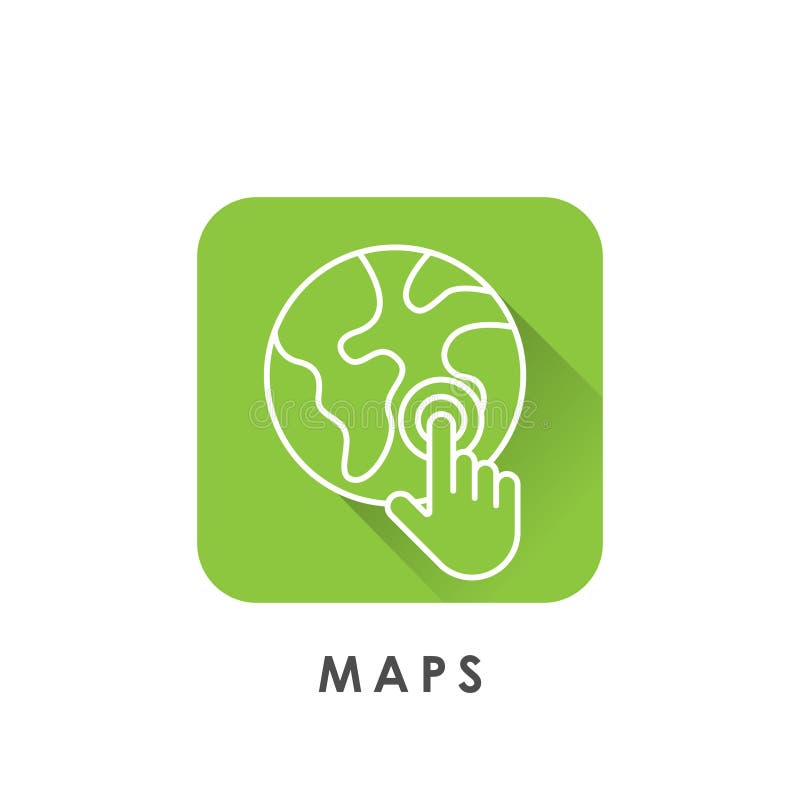 Maps. Maps Icon. Maps Vector. Maps Icon Vector. Maps Logo. Maps Symbol ...
