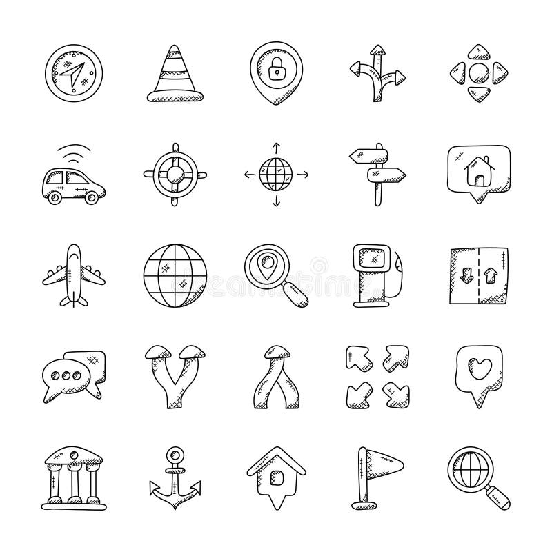 Icons Maps Ship Stock Illustrations – 121 Icons Maps Ship Stock ...